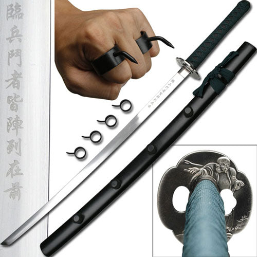 Sword with 4 Claw Rings For Sale – All Ninja Gear