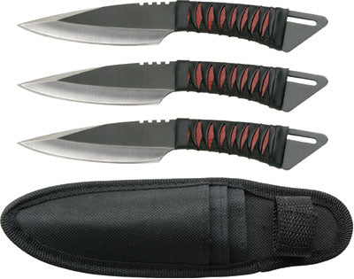 Red Ninja Throwing Knife Set For Sale – All Ninja Gear