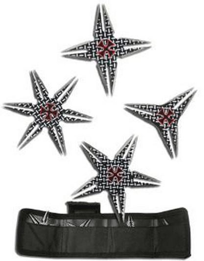 Diamond Plate Chopper Throwing Star Set For Sale – All Ninja Gear