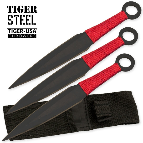 Tiger Steel Kunai Ninja Throwing Knives For Sale – All Ninja Gear